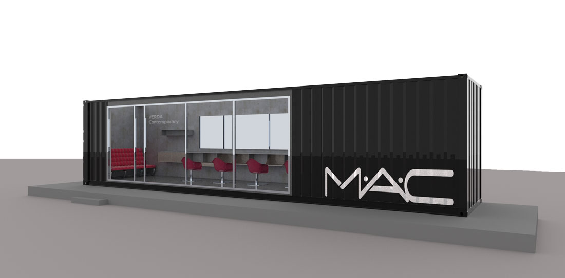 BEAUTY SALON CONTAINER, 2012 > 2x20ft > Experts in container architecture
